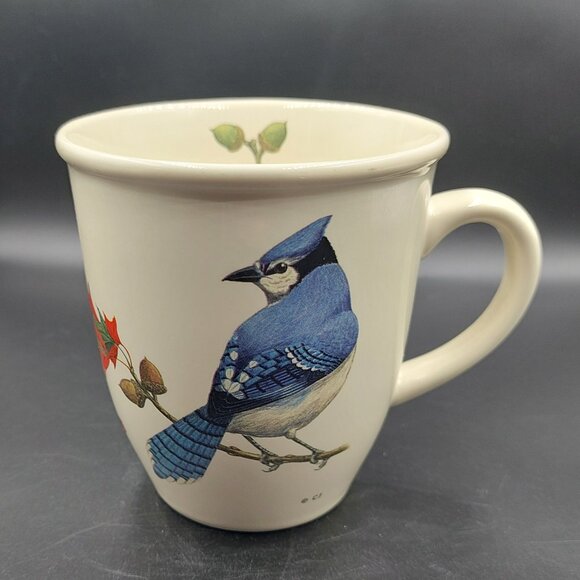 CJ Wildlife | Dining | Rare Cj Wildlife Blue Jay Bird And Acorns Coffee ...